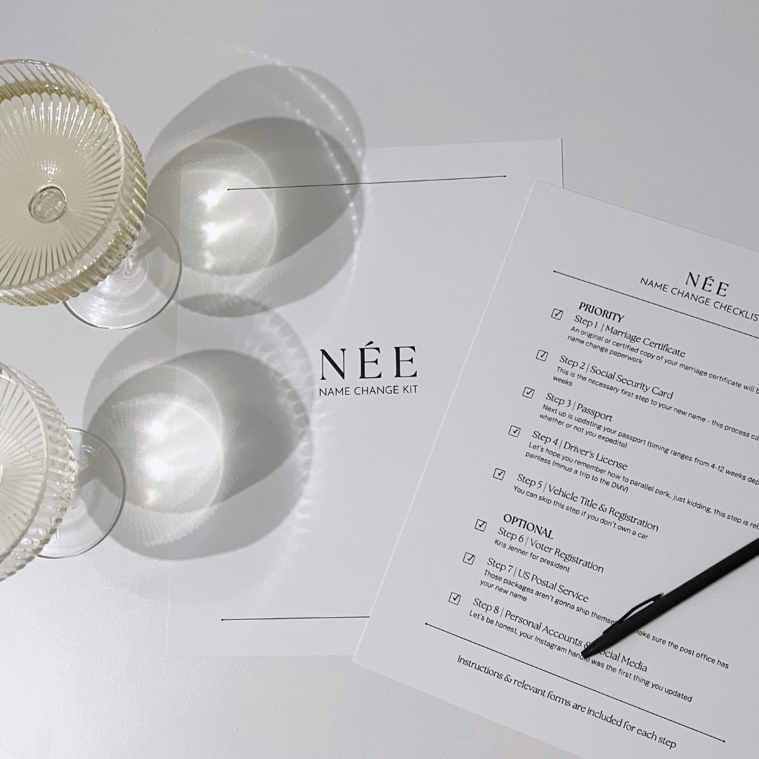 How to Hyphenate Your Last Name After Marriage– NÉE